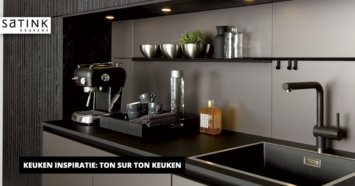 Keuken inspiratie: ton sur ton keuken | Satink Keukens